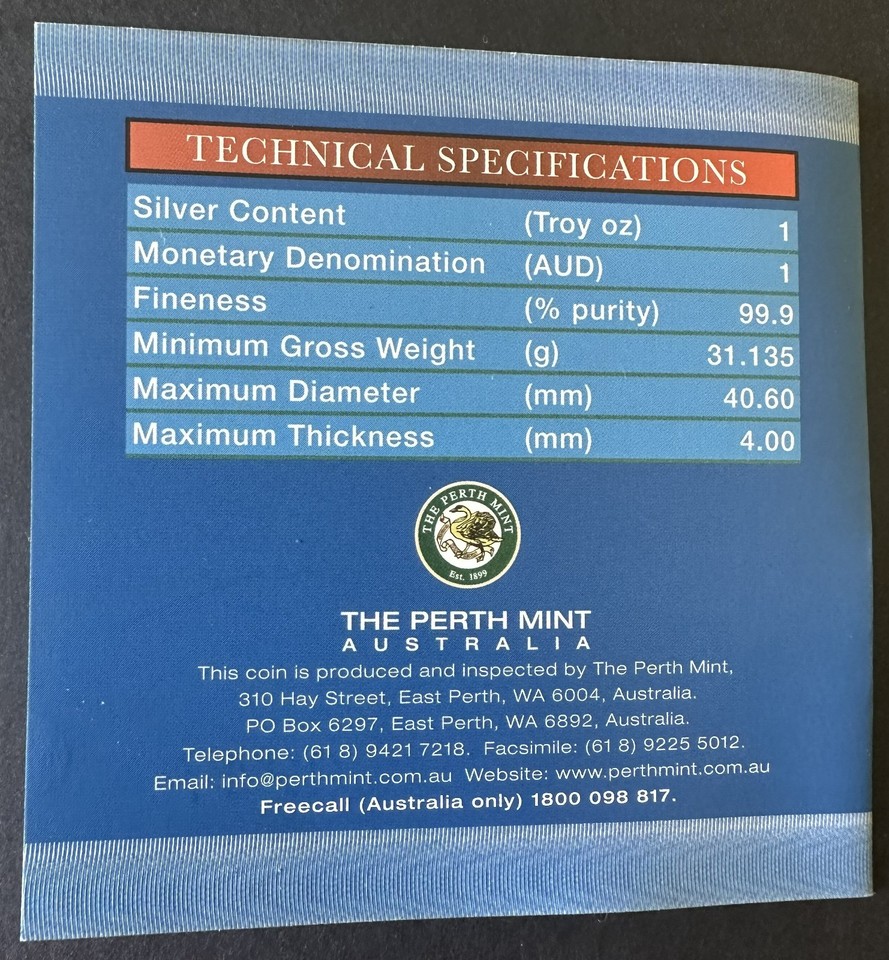 2006 $1 PROOF COIN FIGURES OF NOTE Bank & Chisholm 1oz PURE SILVER ...