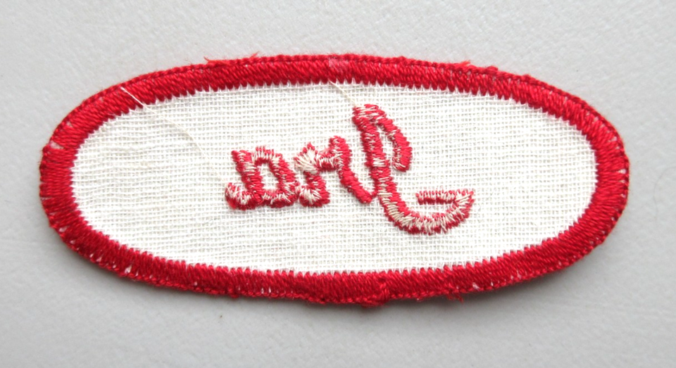 ⭐VINTAGE IRA NAME HAT VEST JACKET CLOTHING UNIFORM EMBROIDERED SEW ON ...