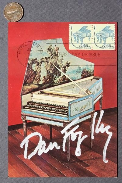 Singer Songwriter Dan Fogelberg signed autographed 1978 Piano FDC Died ...