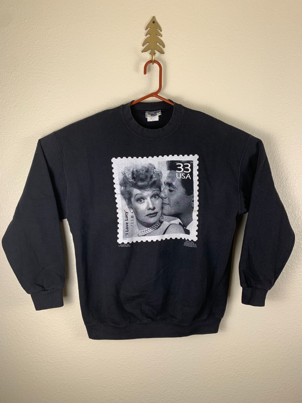 Vintage Heavyweight Lee's "I Love Lucy" Sweater (Mad… - Gem