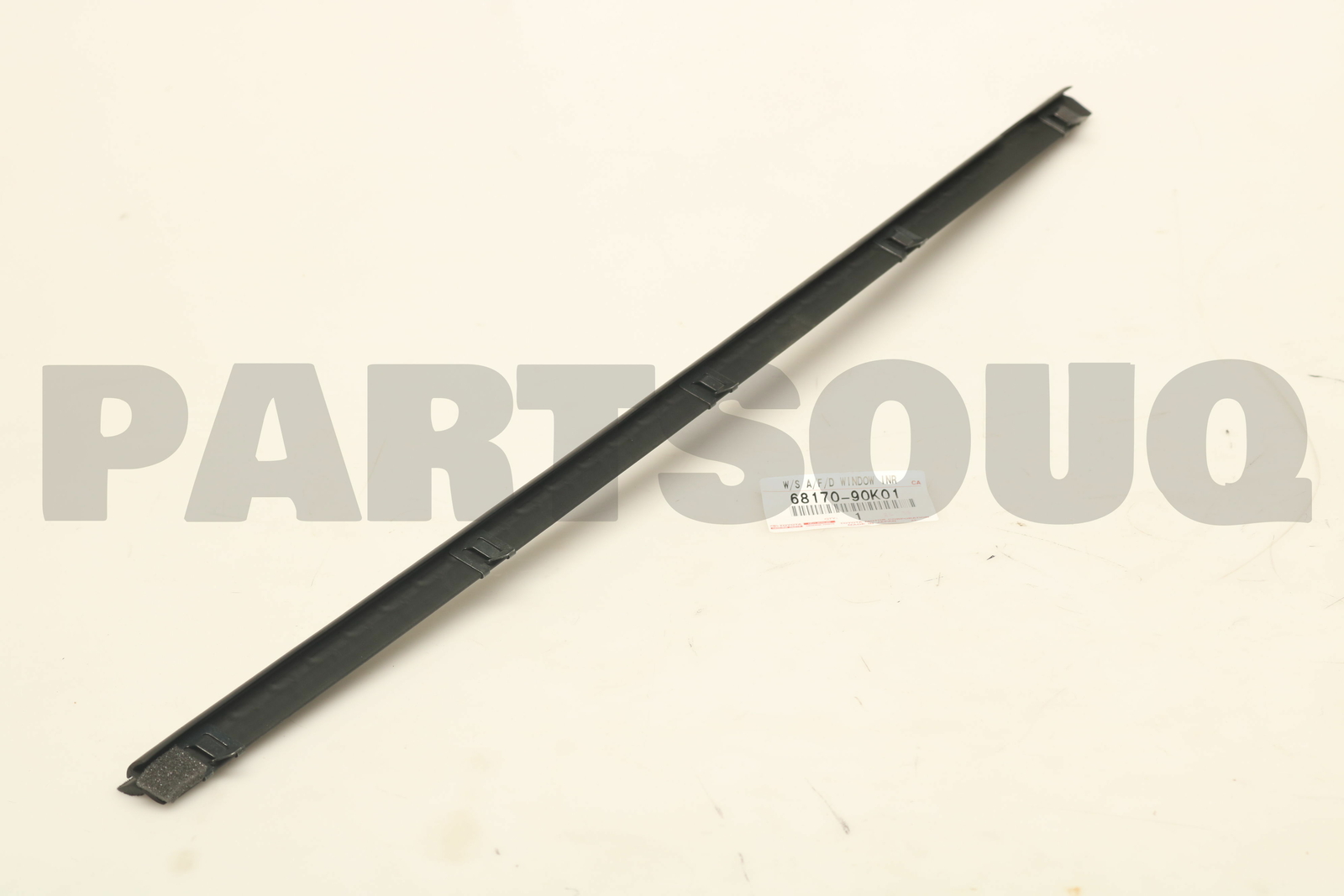 6817090K01 Genuine Toyota WEATHERSTRIP ASSY, FRONT DOOR GLASS, INNER ...