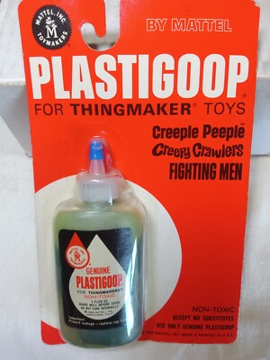 Mattel Thingmaker Plastigoop 1966 New on card Creepy crawlers Creeple ...
