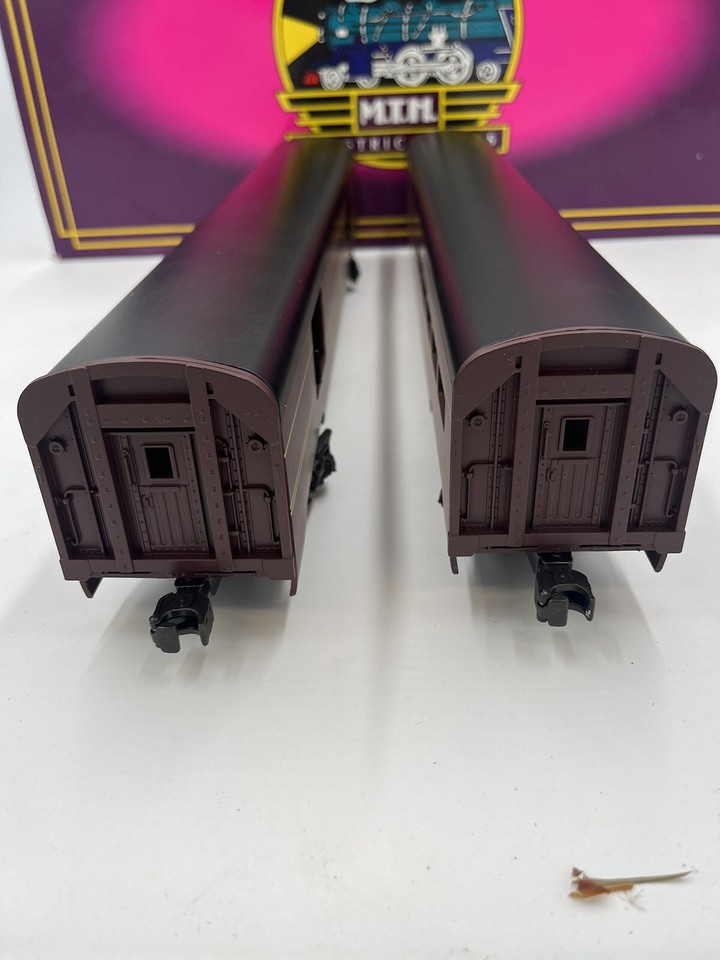 MTH MT-6507 Pennsylvania Painted 70' Scale Aluminum Sleeper/Diner Set ...