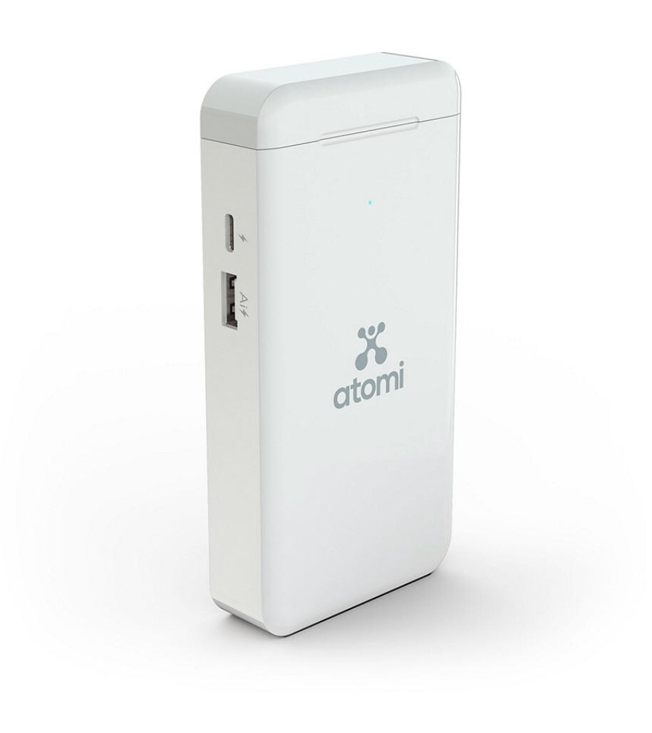 Atomi 10000mAh Battery Bank Built-in AirPods Charge Case & Smart USB ...