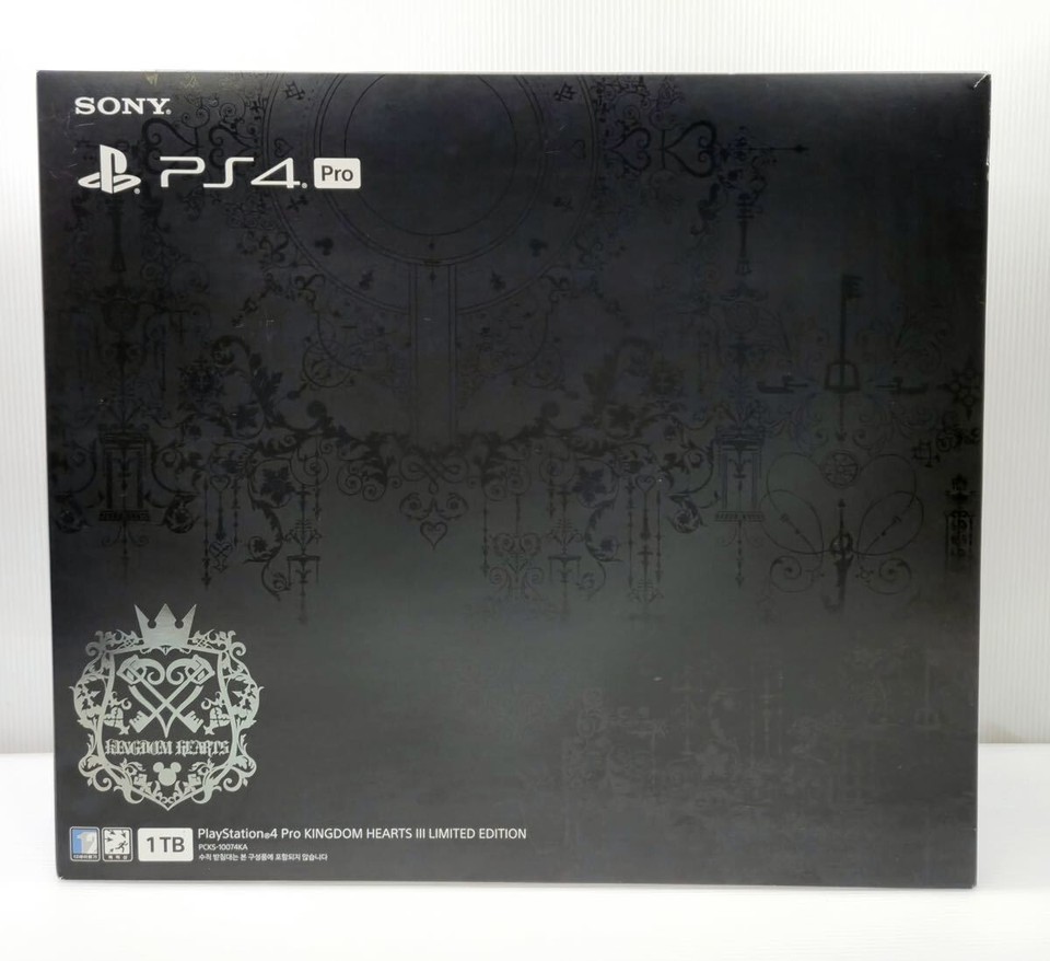 PlayStation 4 Pro KINGDOM HEARTS III LIMITED EDITION Sony PS4 CUHJ ...