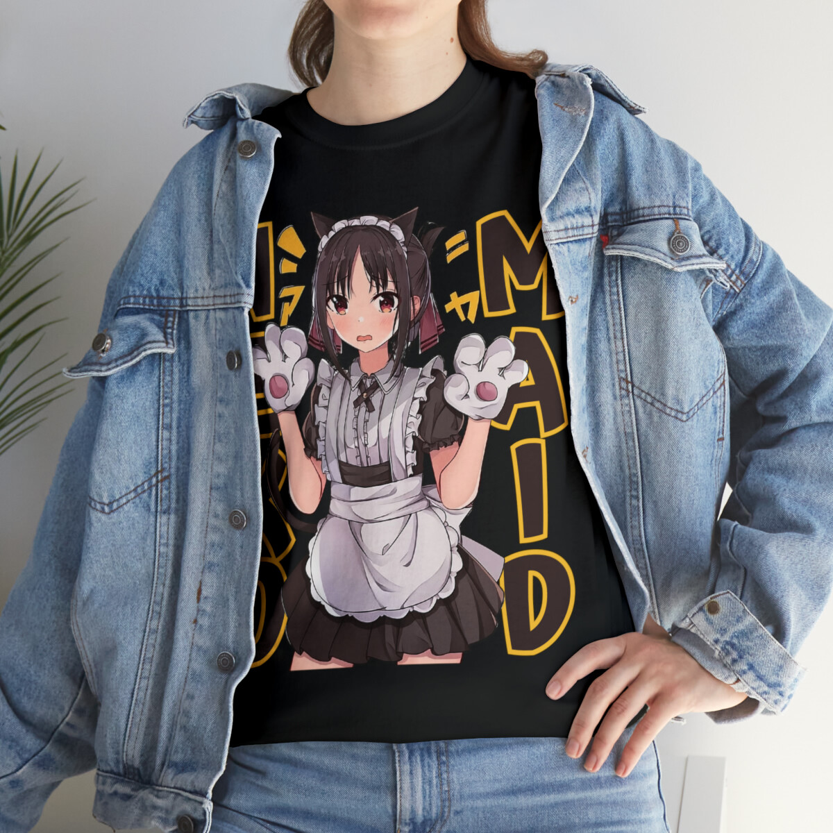Waifu Girl Kaguya Sama T Shirt Ecchi Kawaii Maid Anime Cute Manga ...