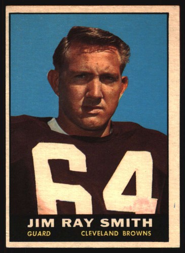 1961 Topps #73 Jim Ray Smith EX/EX+ Browns 570003 | eBay