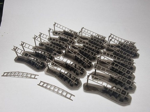 Hornby HO OO Gauge R6481 ESSO tanker Wagon replacement ladders | eBay UK