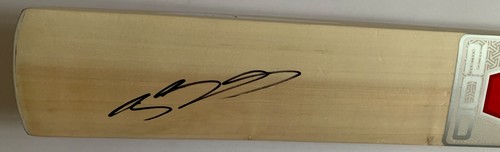 BEN STOKES HAND SIGNED CRICKET BAT - ENGLAND CRICKET AUTOGRAPH - FULL ...