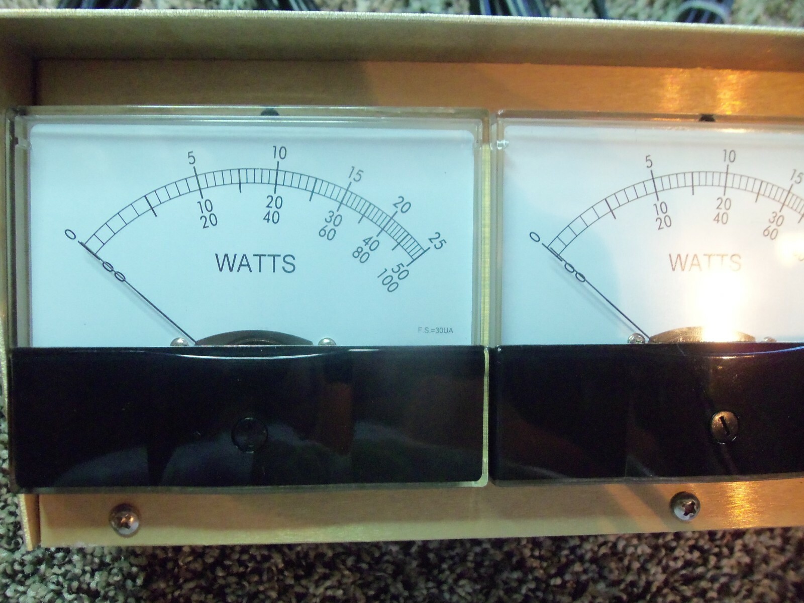 Bird 43 Thruline Watt Meter Triple Meter / RMS / New Gold | eBay