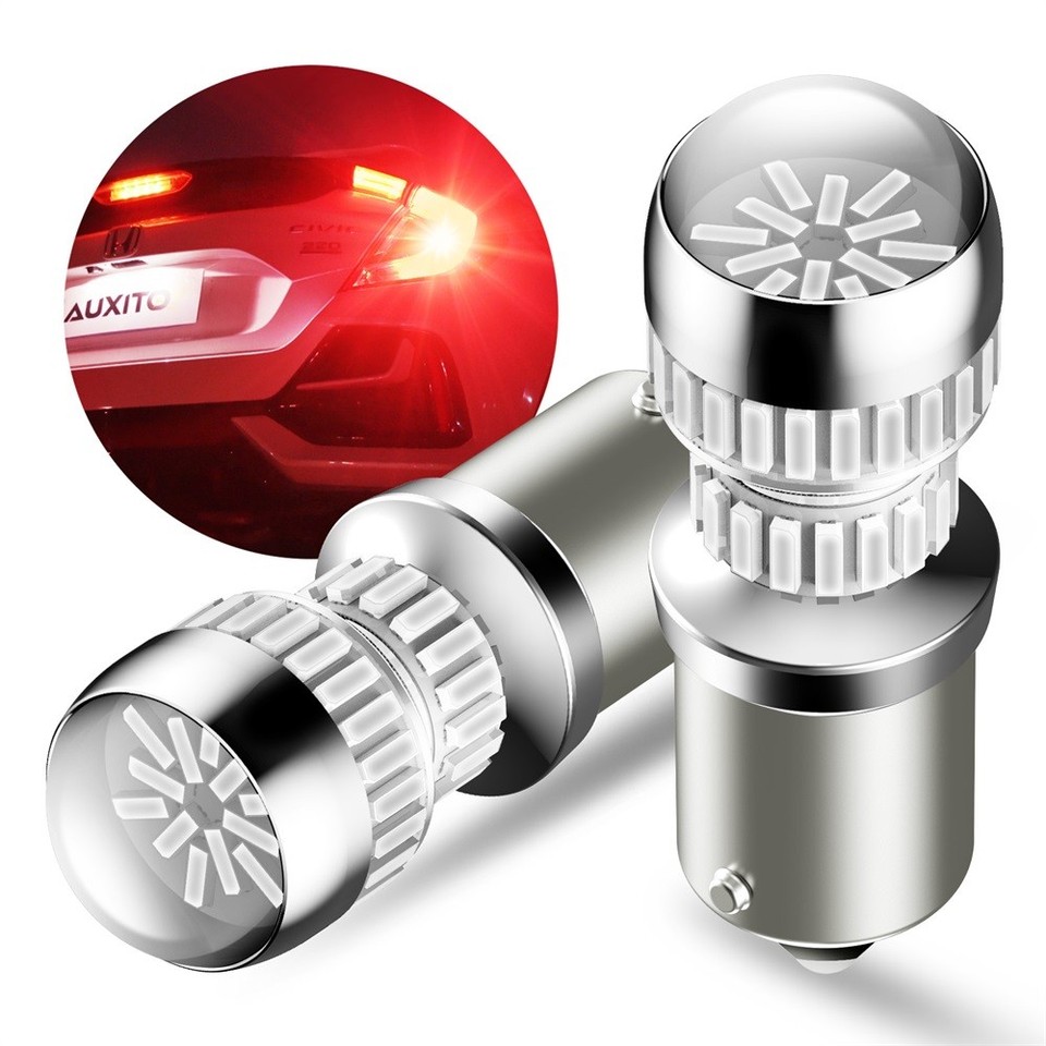 AUXITO 1156 7506 P21W Red 54-LED Brake Stop Tail Light Bulbs Error Free ...