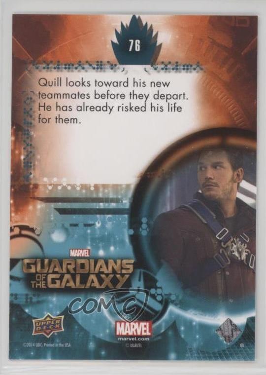 2014 Upper Deck Marvel Guardians of the Galaxy Movie #76 g7i | eBay
