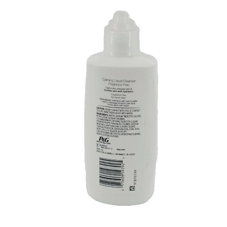 Olay Sensitive Calming Liquid Cleanser Fragrance Free 6.7 fl oz 200 mL ...
