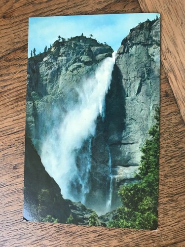 Yosemite National Park Upper Yosemite Fall California Postcard | eBay