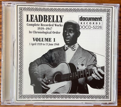 LEADBELLY - Complete Recorded Works 1939-1940 VOL. 1 Blues [CD] RARE | eBay