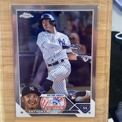 2023 Topps Chrome Anthony Volpe RC #4 New York Yankees Rookie Card | eBay