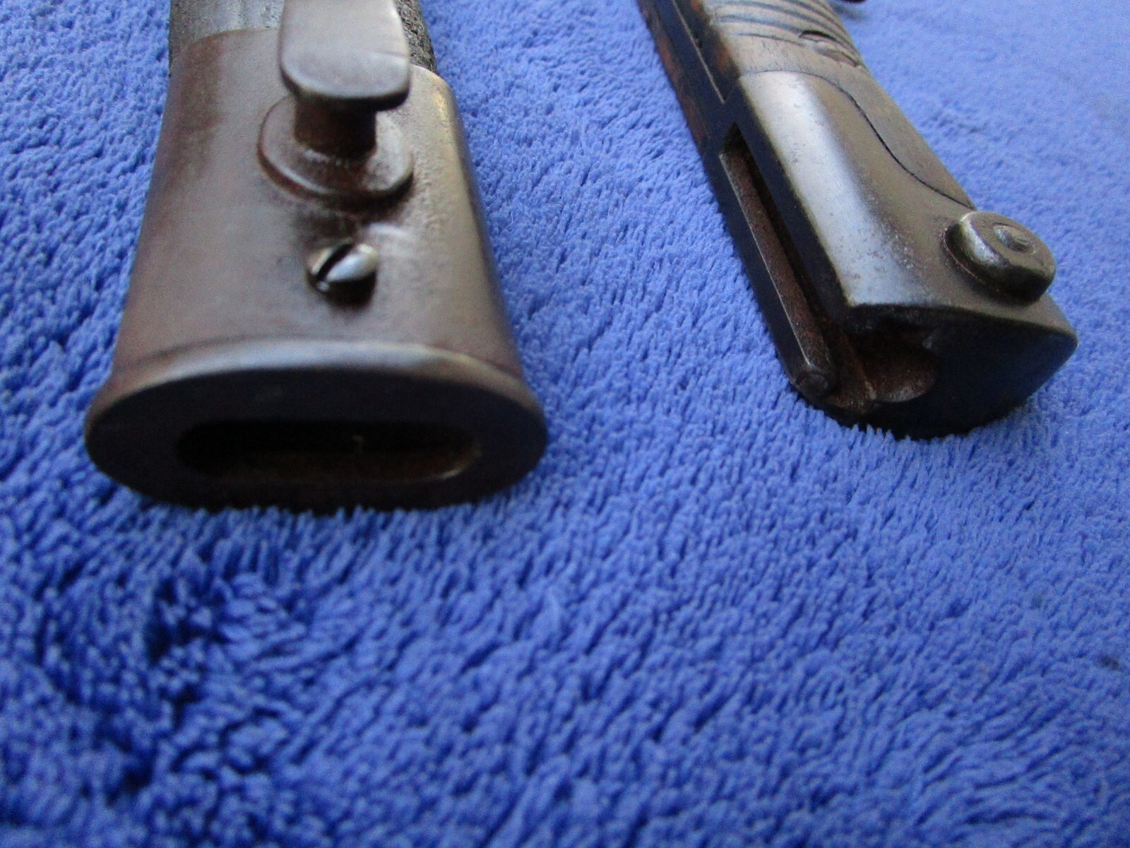RARE ORIGINAL M1898 GERMAN EARLY ONE-PIECE GRIP BAYONET AND SCABBARD ...