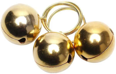 Coastal Pet Round Dog Bells Collar Decoration, 1-Inch Gold (3-Count) | eBay