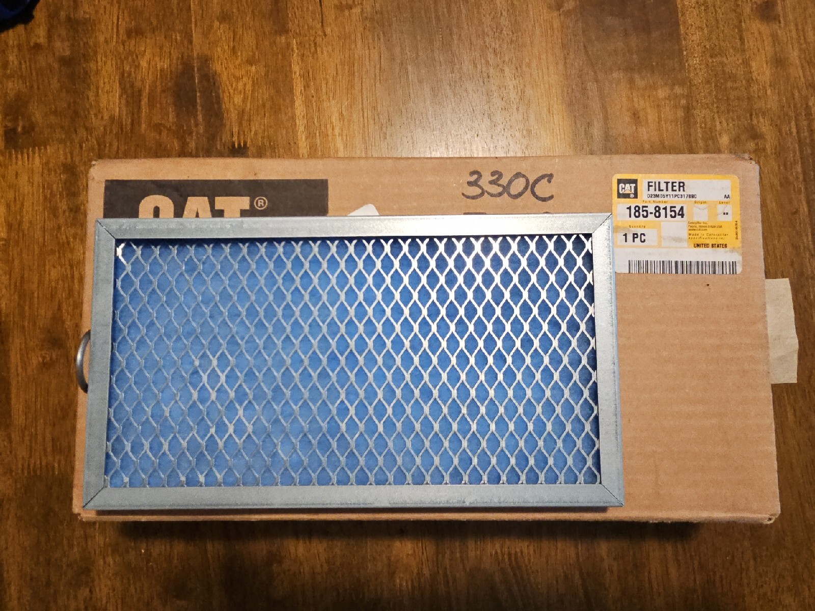 NOS+Caterpillar+CAT+Cabin+Air+Filter+Element+185-8154+1858154 for sale ...