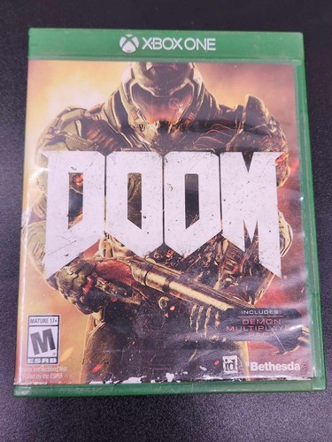 DOOM (Xbox One) Complete in Case with Manual | eBay