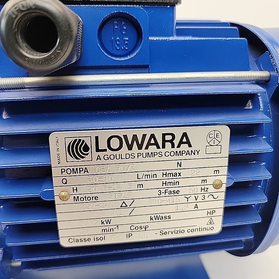 Lowara/Goulds CEA 70/3 Centrifugal Pump | eBay