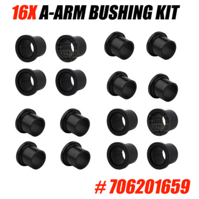 For Can am Maverick 1000 X3 A-Arm Bushing Kit Suspension Front Rear ...