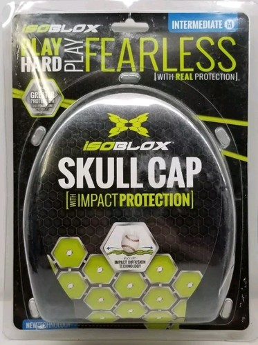 NEW- ISOBLOX SKULL CAP with Impact Protection Youth Medium Ages 10 ...