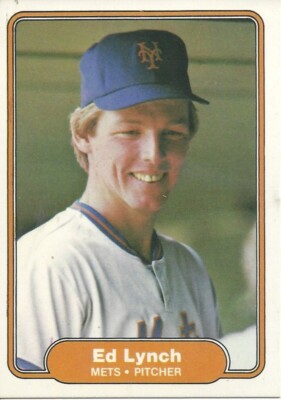 1982 Fleer Ed Lynch 531 Mets | eBay
