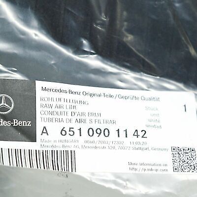 OEM MERCEDES BENZ GLE W166 AIR INLET DUCT TUBE A6510901142 GENUINE | eBay