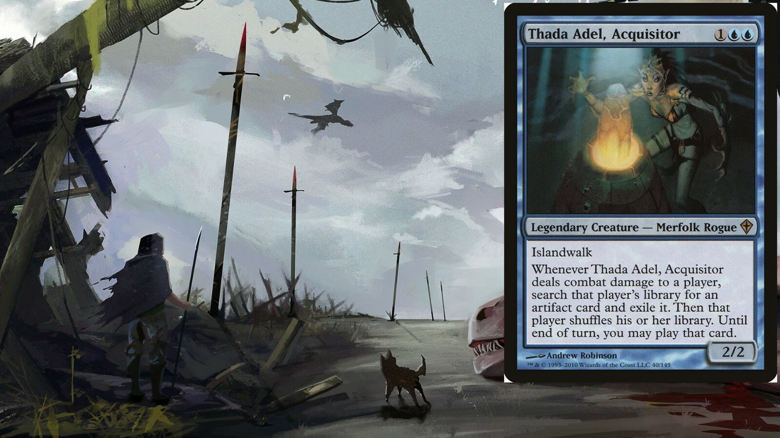 Thada Adel, Acquisitor Commander EDH Artifact Deck - MTG *Ready-to-Play ...