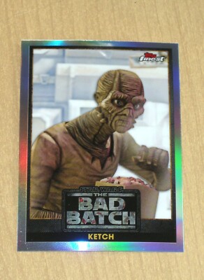 2022 Topps Star Wars Finest Refractor Bad Batch insert KETCH BB-18 | eBay