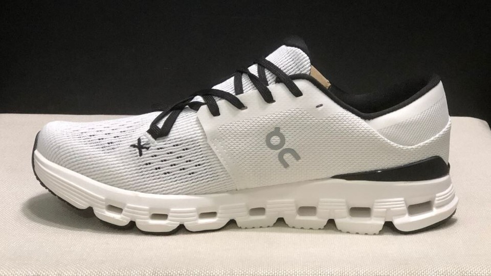 OnCloud Shoes Cloud X 4 Men's Running Sneakers: Ivory/Black: 10 Medium ...