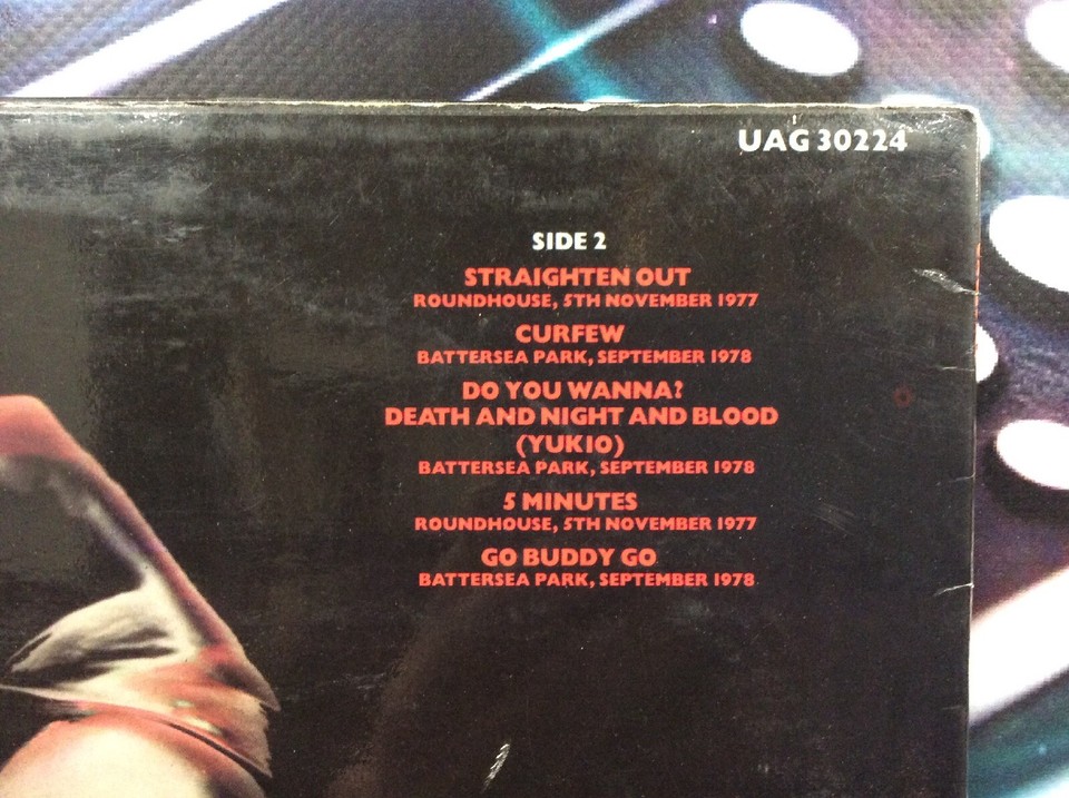 The Stranglers Live (X Cert) LP Album Vinyl Record UAG30224 A1/B1 Rock ...