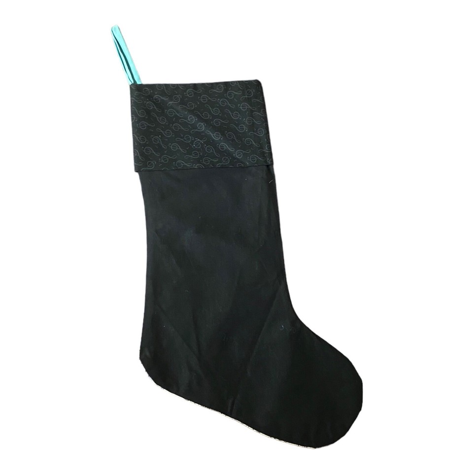 Handmade Homemade Christmas Stocking Music Musical Notes Instruments ...