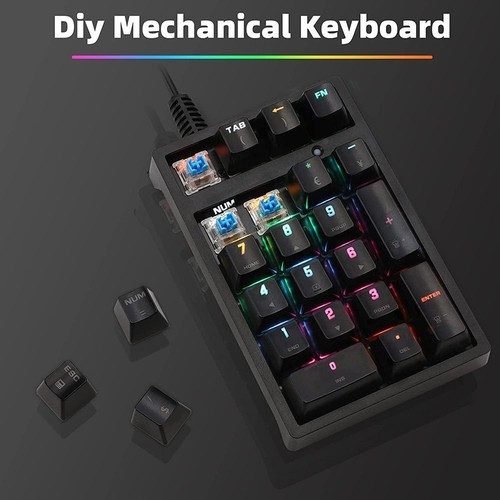 21 Keys K21 Numpad Accounting Keyboard Numeric Keypad Number Pad | eBay