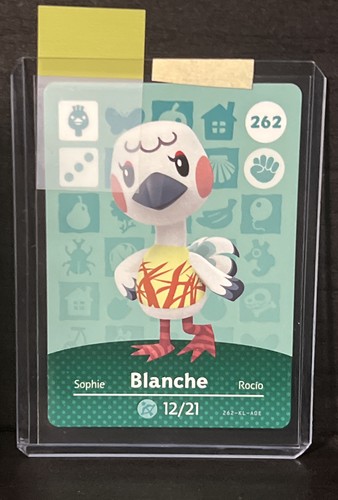 Blanche (#262) Authentic Animal Crossing - Series 3 amiibo card | eBay