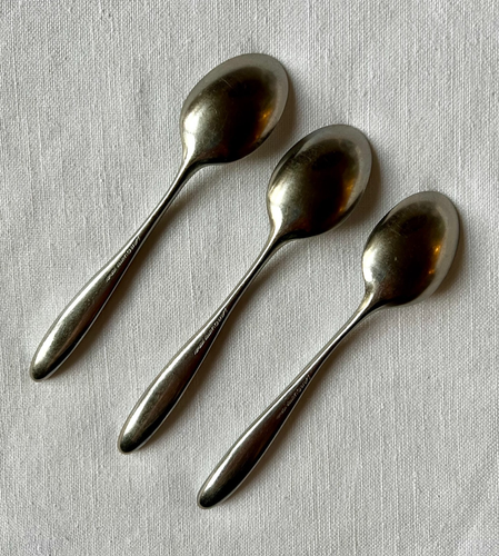 Three Lauffer Design 2 18/8 Stainless Steel Teaspoons--Norway | eBay