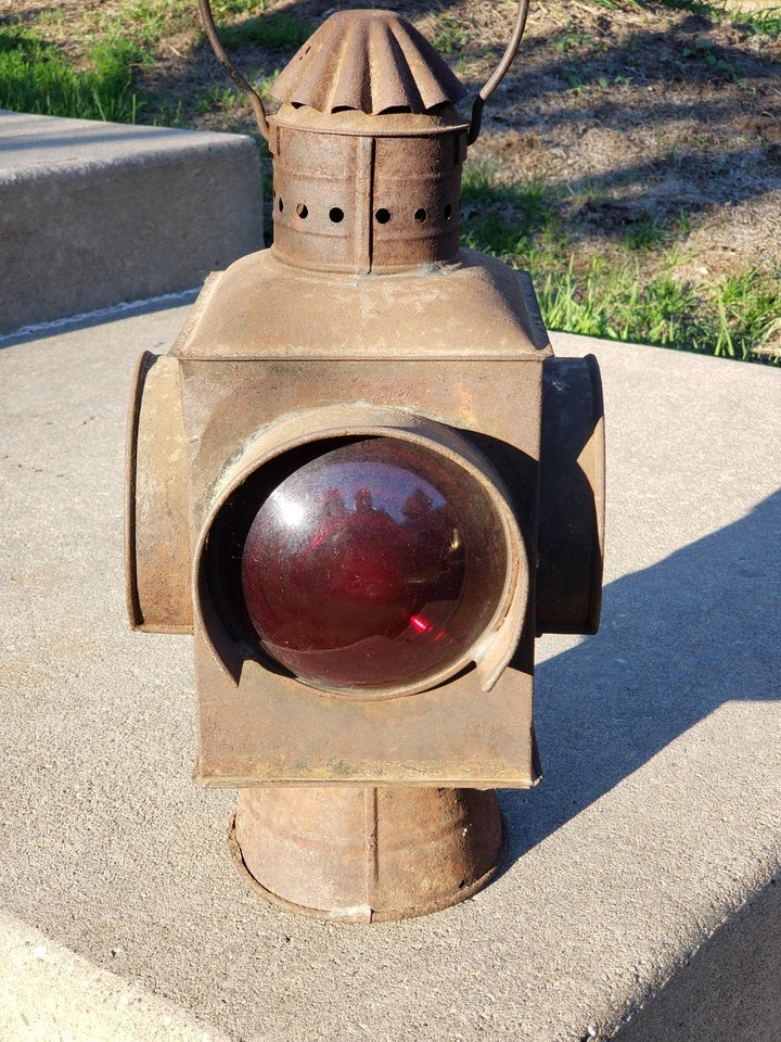 Peter Grey B&M Boston Maine Railroad Main Line Switch Lamp Lantern ...