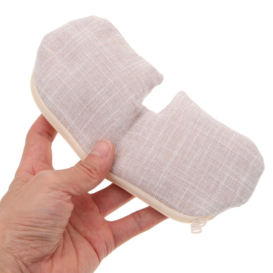Reusable Hot Compress Eye Mask Heat Compress Eye Patch Travel Sleeping ...