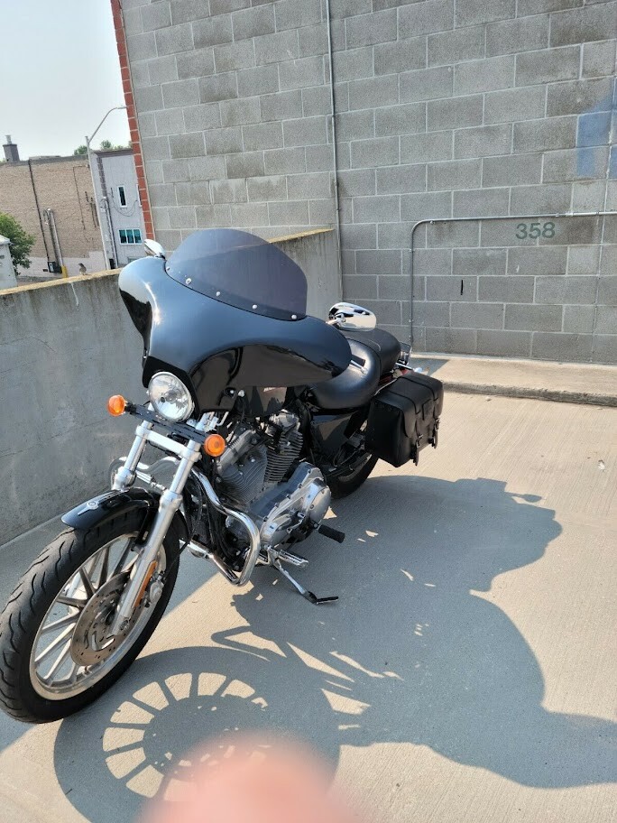 PAINTED Fairing Batwing Windshield 4 Kawasaki Vulcan 1500 1600 1700 ...