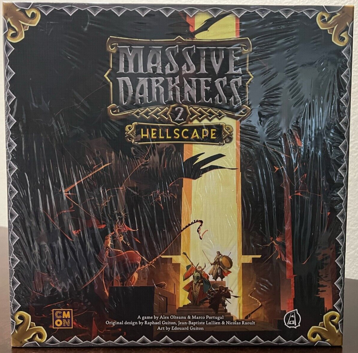 Massive Darkness 2: Hellscape CMON Kickstarter Heavenfall Pledge - Sealed NEW