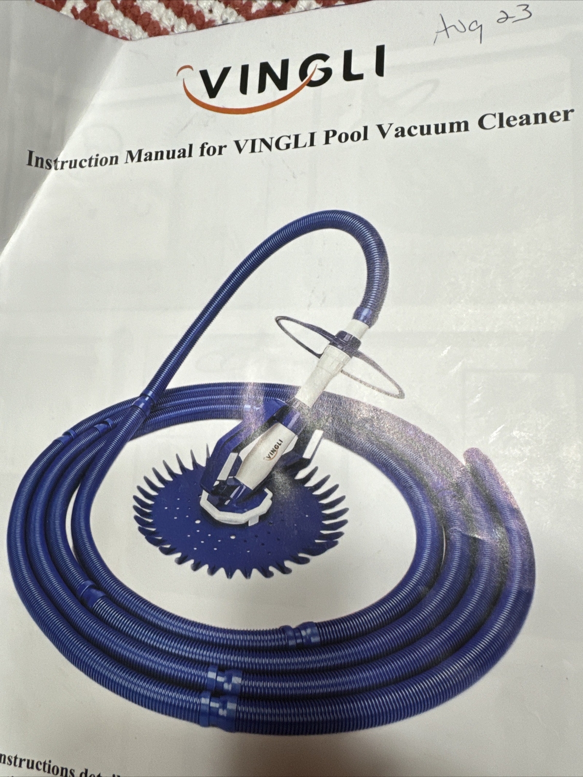 VINGLI Swimming Pool Vacuum Cleaner Automatic Sweeper Creepy Crawler ...