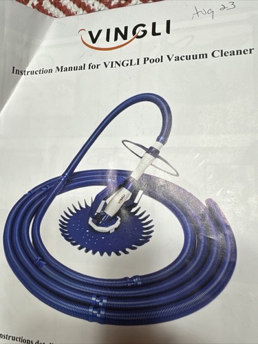 VINGLI Swimming Pool Vacuum Cleaner Automatic Sweeper Creepy Crawler ...