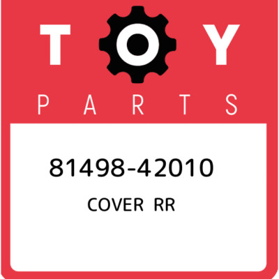 81498-42010 Toyota Cover rr 8149842010, New Genuine OEM Part | eBay
