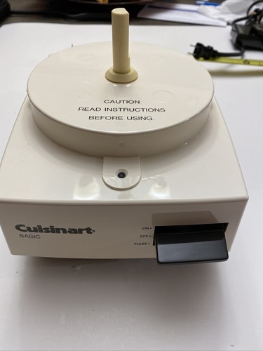Cuisinart Basic Food Processor Base OEM Motor Replacement Part ON/OFF ...