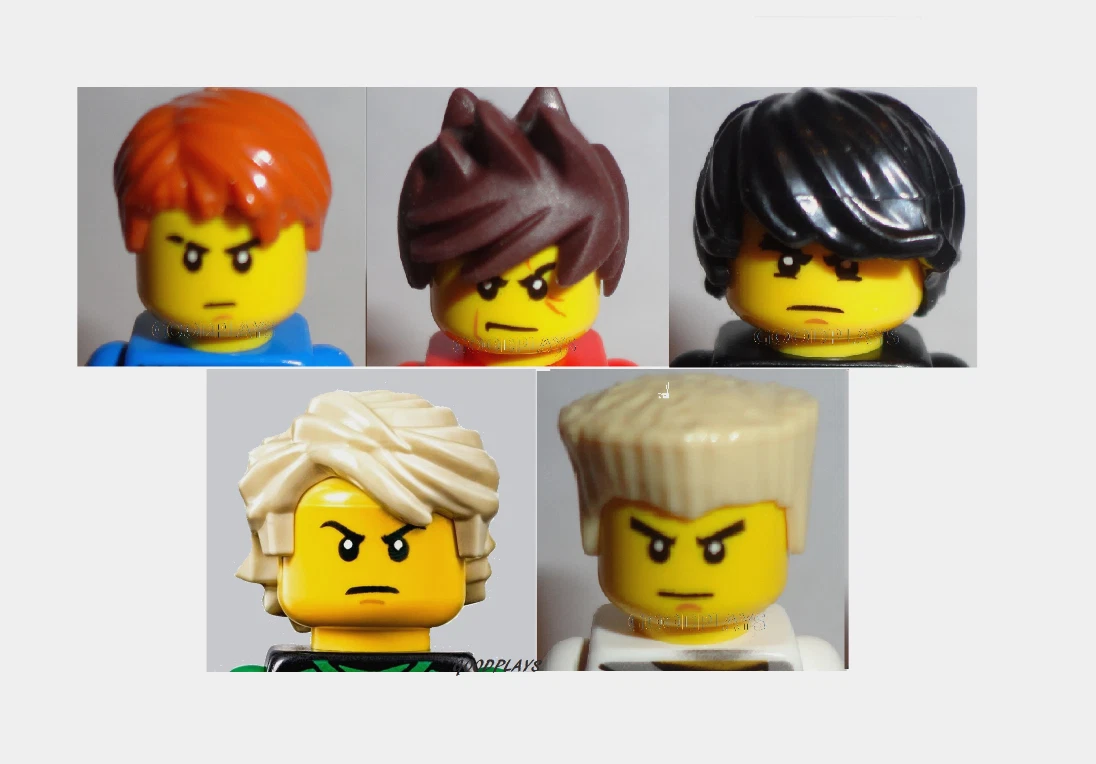 Ninjago Zane Hair
