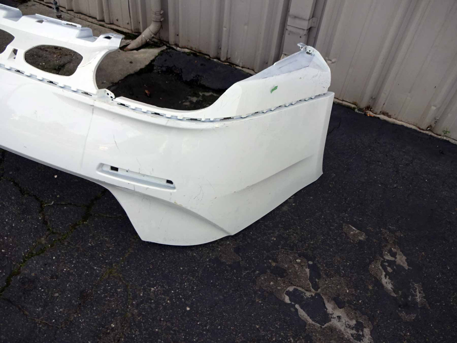 Maserati Ghibli M157 Rear Bumper White Damaged Part# 673004365 I | eBay UK