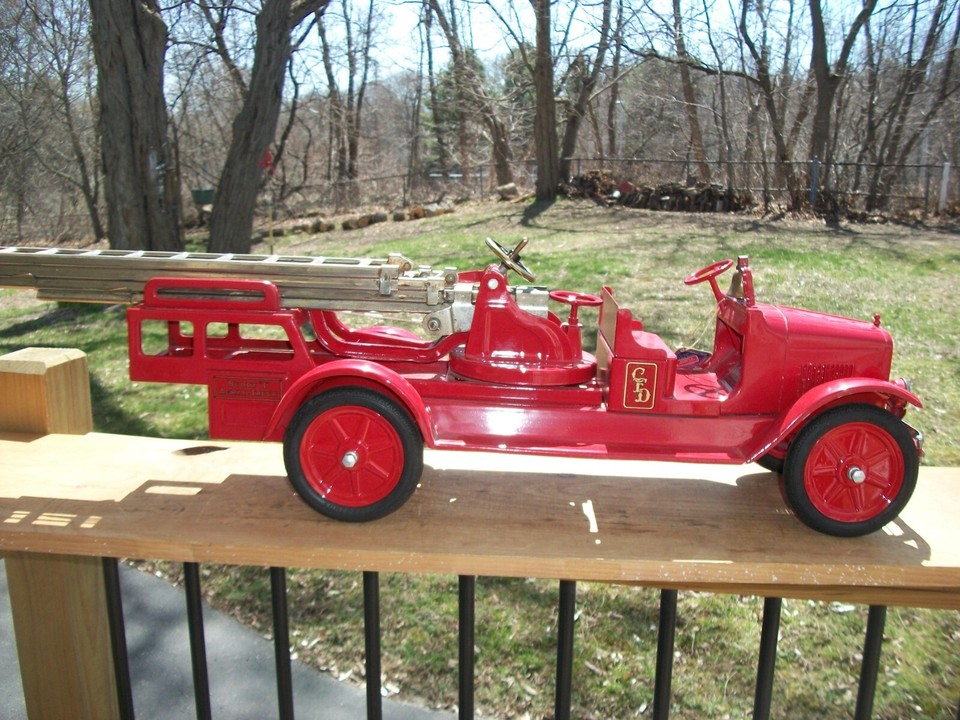 Buddy L Custom Aerial Ladder Fire Truck | eBay