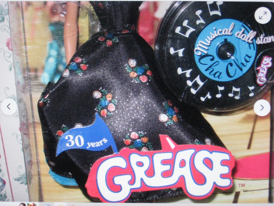 2008 GREASE CHA CHA PROM DRESS BARBIE DOLL 30TH ANNIVERSARY # M9593 BY ...