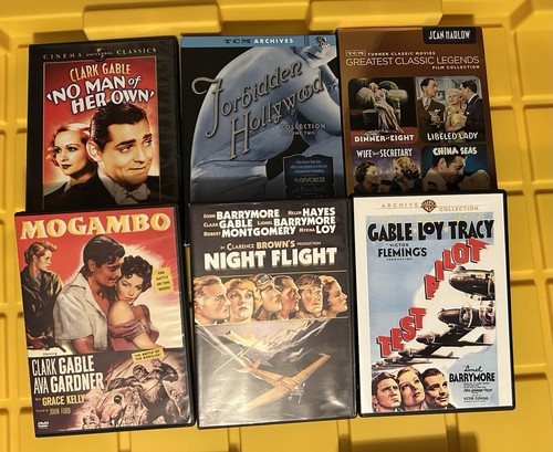 Clark Gable Classic DVD Collection 9 Plus Films From Gables Film ...